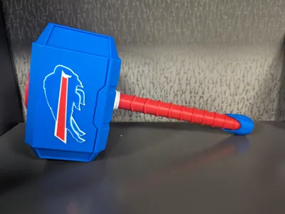 Buffalo Bills Thors Hammer Remixed by Cosmic Prints MakerWorld ...