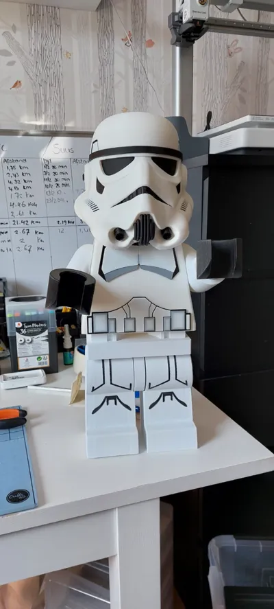 650% Brick Stormtrooper by 3dmieks - MakerWorld