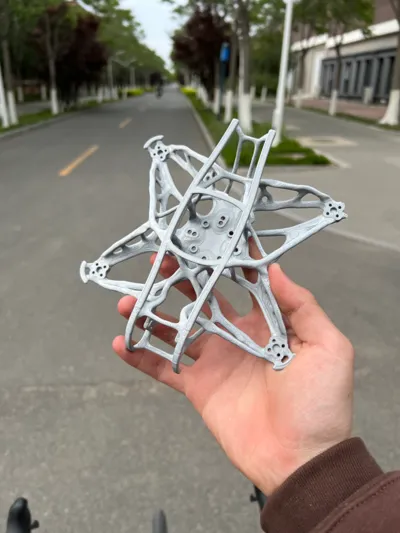 3D Printable 3-inch Drone Frame by PecaJosef MakerWorld: Download Free ...
