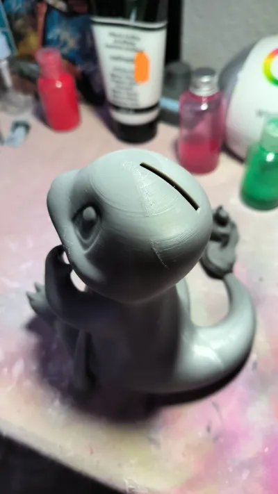 Pokemon Charmander Piggy Bank (Coin Bank) by Torikami MakerWorld ...