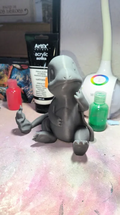 Pokemon Charmander Piggy Bank (Coin Bank) by Torikami MakerWorld ...