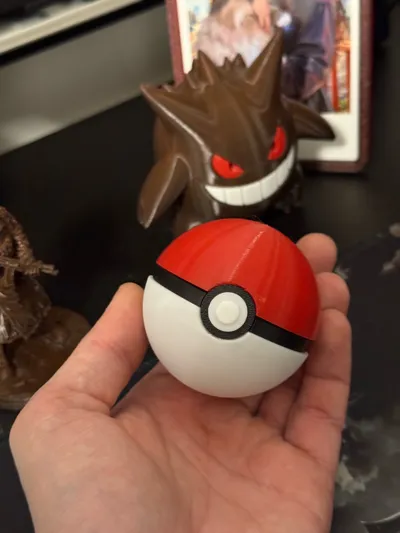Pokemon Poke Ball - Free 3D Print Model - MakerWorld