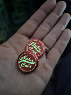 Nuka-Cola Bottle Cap (from Fallout) by blecheimer MakerWorld: Download ...