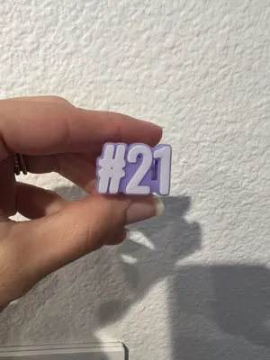 Crocs name charms - customizable jibbitz! - Free 3D Print Model ...