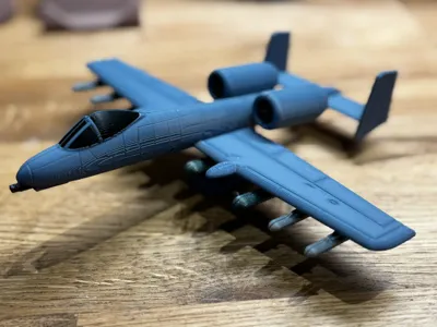 A10 Plane Kit Card by planes01 MakerWorld: Download Free 3D Models