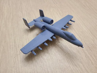 A10 Plane Kit Card by planes01 MakerWorld: Download Free 3D Models
