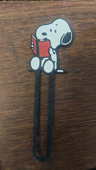 Snoopy Bookmark by Alfred Wayne - MakerWorld
