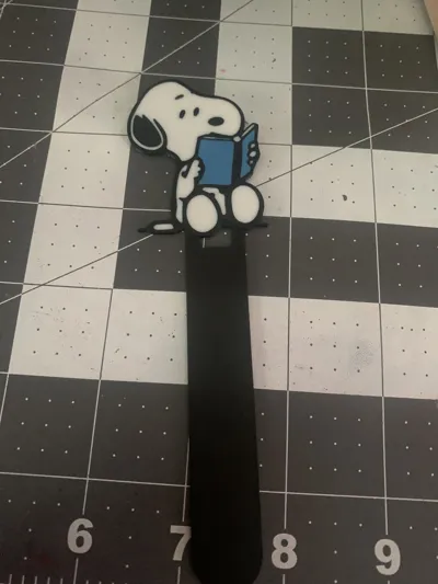 Snoopy Bookmark by Alfred Wayne MakerWorld: Download Free 3D Models