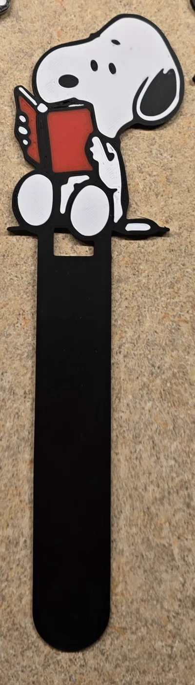 Snoopy Bookmark by Alfred Wayne - MakerWorld