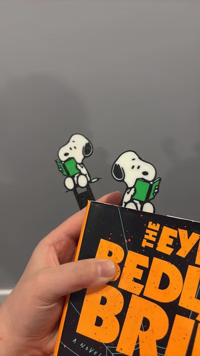 Snoopy Bookmark by Alfred Wayne MakerWorld: Download Free 3D Models