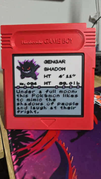 Retro Gameboy Wall Art Frame with Easel by CraftyFox3D MakerWorld ...