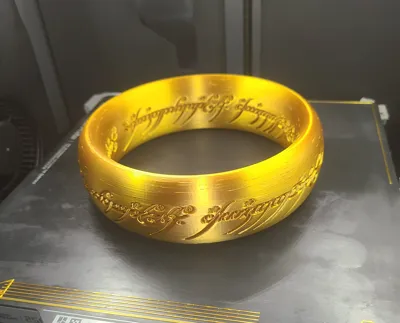 The One Ring - XXL optimized Remixed by Vigo 3D MakerWorld: Download ...