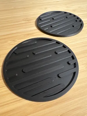 Modern Drink Coaster - Free 3D Print Model - MakerWorld