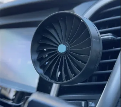 Turbofan aroma diffuser - Car vent mini Jet engine by CasaPrint3D ...