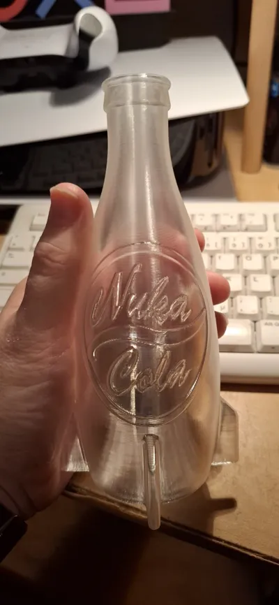 Nuka-Cola Bottle (from Fallout) - Free 3D Print Model - MakerWorld