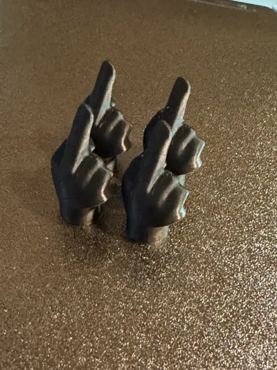 Middle Finger Valve Stem x4 by Ekolota - MakerWorld