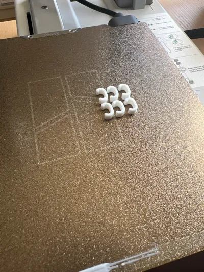 Cable clips (A1, A1 mini without AMS) by Michal MakerWorld: Download ...