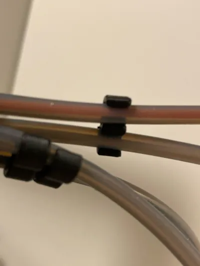 Cable clips (A1, A1 mini without AMS) - Free 3D Print Model - MakerWorld