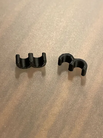 Cable clips (A1, A1 mini without AMS) - Free 3D Print Model - MakerWorld