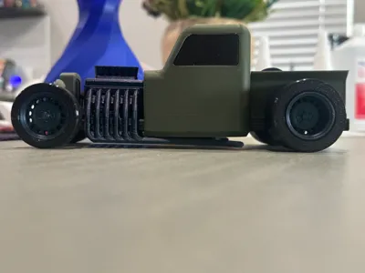 HOT ROD / RAT ROD - Fully 3D printable by soarpix MakerWorld: Download ...