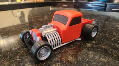 HOT ROD / RAT ROD - Fully 3D printable by soarpix MakerWorld: Download ...