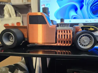 HOT ROD / RAT ROD - Fully 3D printable by soarpix MakerWorld: Download ...