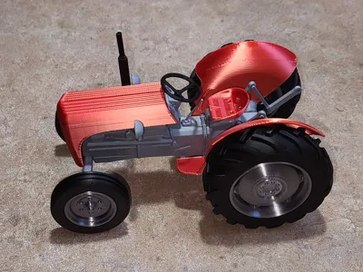 Tractor - Ferguson TE20 - model kit - scale 1/18 by soarpix MakerWorld ...