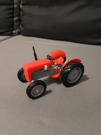 Tractor - Ferguson TE20 - model kit - scale 1/18 by soarpix MakerWorld ...