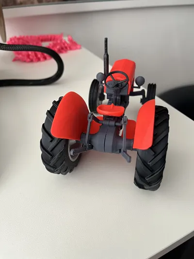 Tractor - Ferguson TE20 - model kit - scale 1/18 by soarpix MakerWorld ...