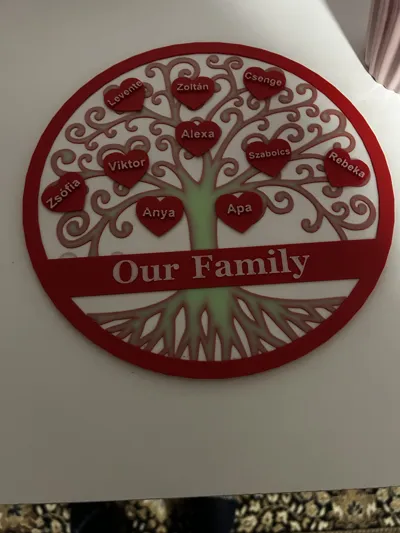 Family Tree - Free 3D Print Model - MakerWorld