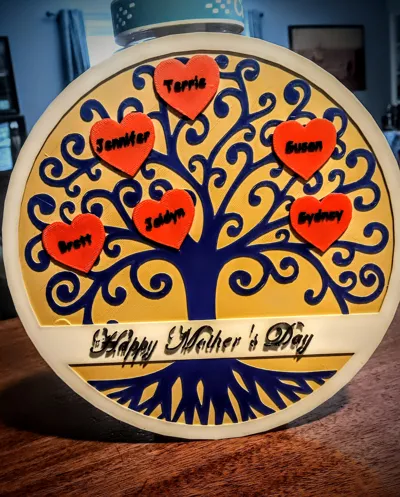 Family Tree - Free 3D Print Model - MakerWorld