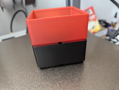 Gridfinity Boxes for Gridfinity with Pin by One Maker Show MakerWorld: Download Free 3D Models