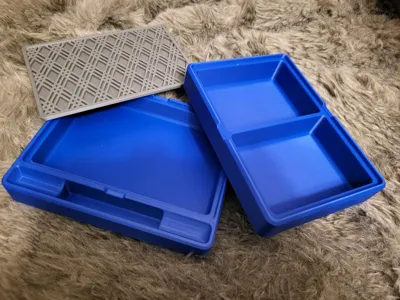 (Organizer) Desk Bento Box - Free 3D Print Model - MakerWorld