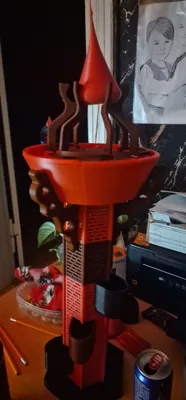 Sheikah Tower Planter from Zelda BotW by jaayjeee - MakerWorld