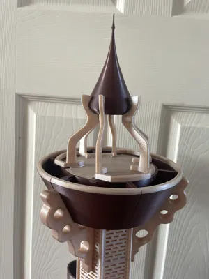Sheikah Tower Planter from Zelda BotW - Free 3D Print Model - MakerWorld