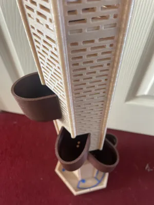 Sheikah Tower Planter from Zelda BotW - Free 3D Print Model - MakerWorld