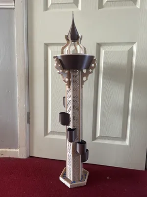 Sheikah Tower Planter from Zelda BotW - Free 3D Print Model - MakerWorld