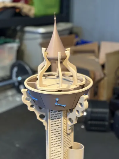 Sheikah Tower Planter from Zelda BotW by jaayjeee - MakerWorld