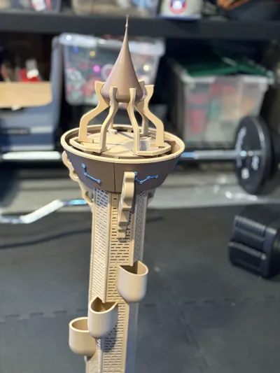 Sheikah Tower Planter from Zelda BotW by jaayjeee - MakerWorld