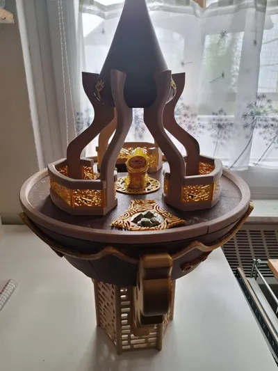 Sheikah Tower Planter from Zelda BotW - Free 3D Print Model - MakerWorld