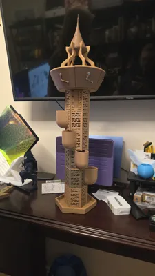 Sheikah Tower Planter from Zelda BotW - Free 3D Print Model - MakerWorld