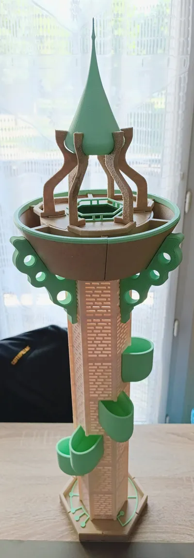 Sheikah Tower Planter from Zelda BotW - Free 3D Print Model - MakerWorld