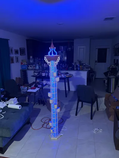 Sheikah Tower Planter from Zelda BotW - Free 3D Print Model - MakerWorld