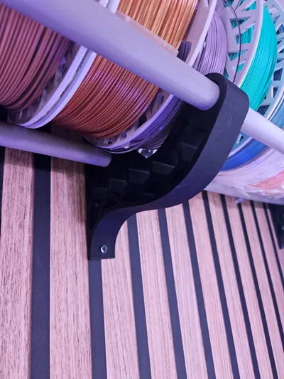 Filament wall rack Filament Wandhalter very stable by F8R - MakerWorld