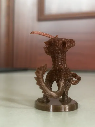 Werewolf Shifter Samurai dnd miniature 28mm by Darkwing MakerWorld ...