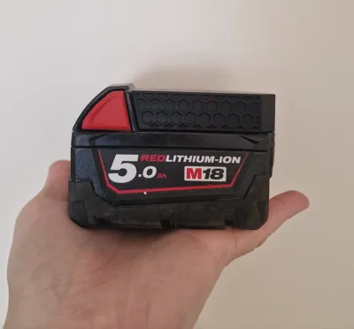 Milwaukee M18 Fuel Tool & Battery Mounts by IndomReps - MakerWorld