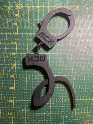 Handcuffs toy by Mc2.project3D MakerWorld: Download Free 3D Models