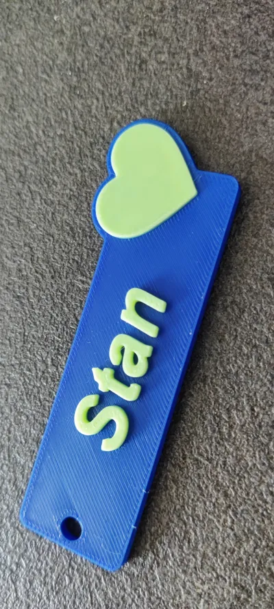 Name Tag Key Chains by dfreshkremer - MakerWorld