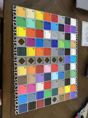 Modern Bamboo Slips Color Swatches (Bambu Lab filament swatches) by BUY ...