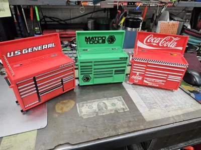 U.S. General Desk Tool Chest w/ Lid Business Stand by joshua.makes ...
